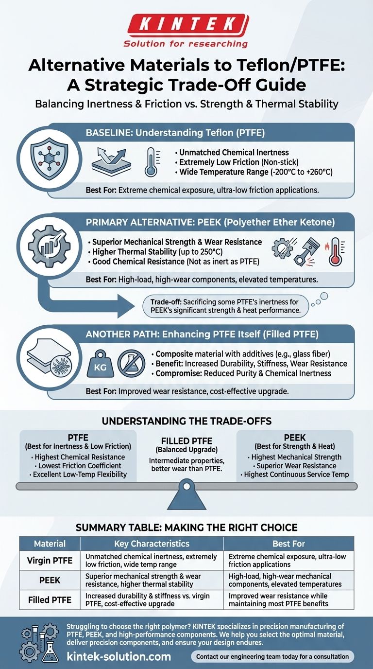 What Are Alternative Materials To Teflon/Ptfe And Their Characteristics ...